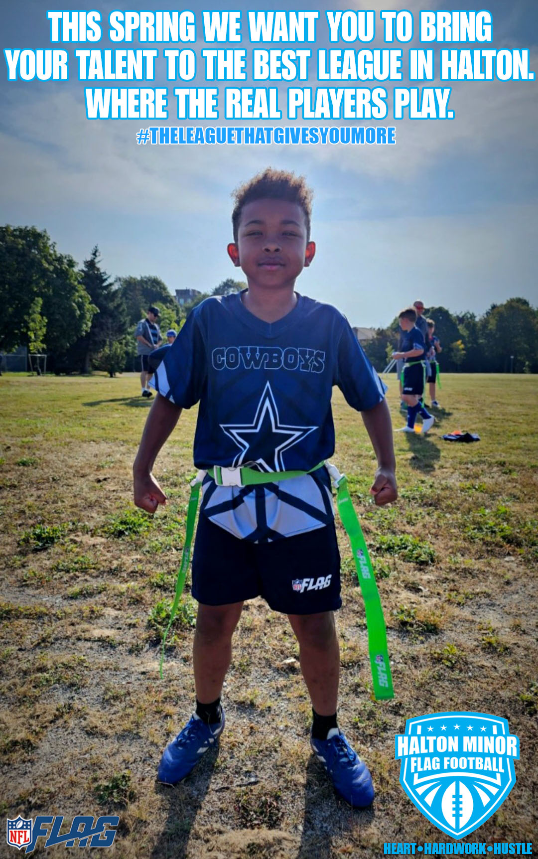 HALTON MINOR FLAG FOOTBALL – HEART HARDWORK & HUSTLE
